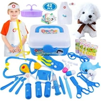 Kids Veterinary Set-11 Piece Complete Toy Set - Pretend Play Set by Hey ...