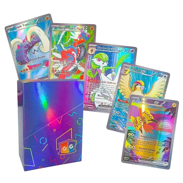 Cartas holográficas de Pokémon, tarjetas escarlata violeta, Ex Vstar ...