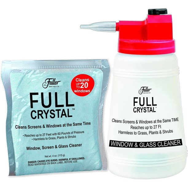 Fuller Brush Crystal Window, Screens, and Outdoor Surfaces Cleaner ...