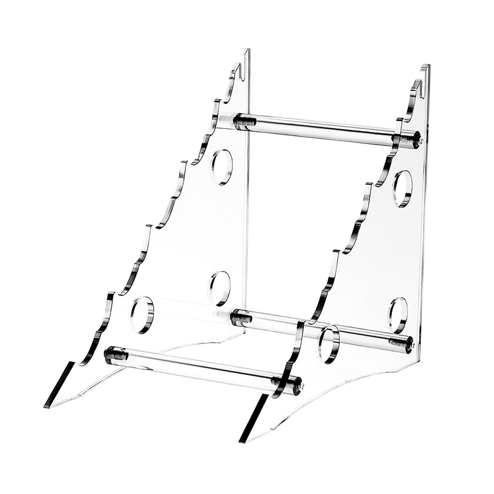 Acrylic Display Stand, Clear Easel Stand Bracket for Home Desktop ...