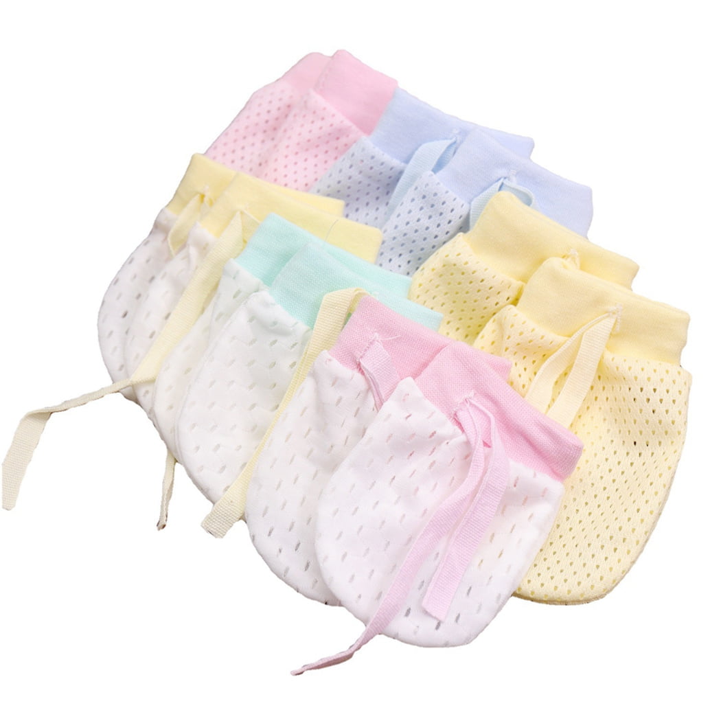 Click here for Coofit Baby Mittens Mesh Adjustable: 4 Pairs Soft... prices