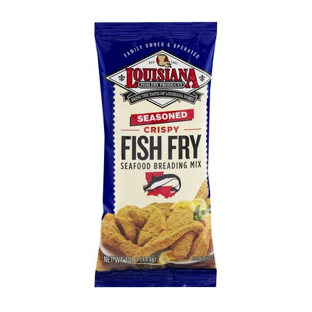 Louisiana Fish Fry Products: Seasoned Fish Fry, 10 Oz - Walmart.com