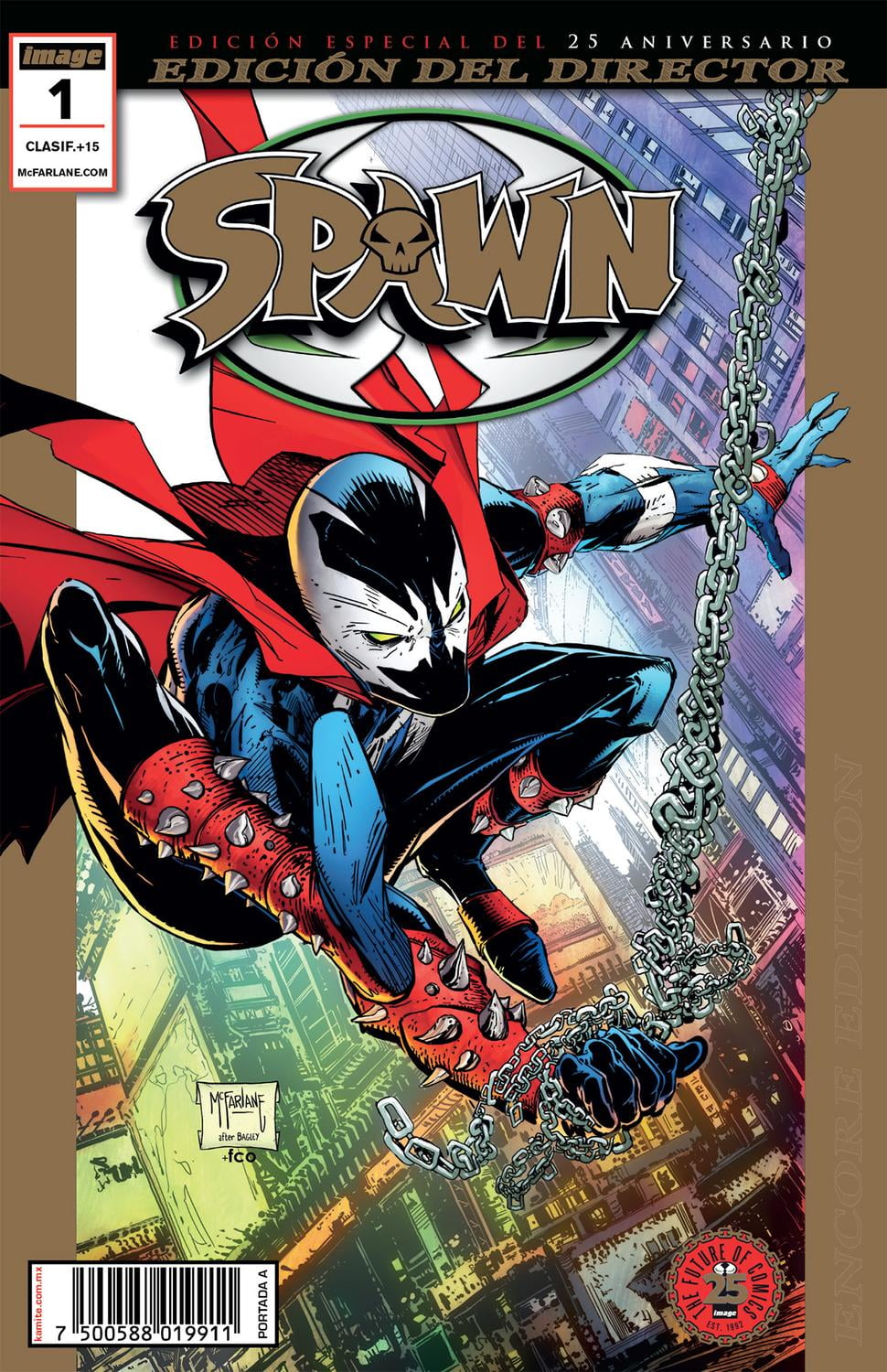Spawn Edición Especial Del 25 Aniversario Edición Del Director Image | Bodega Aurrera en línea