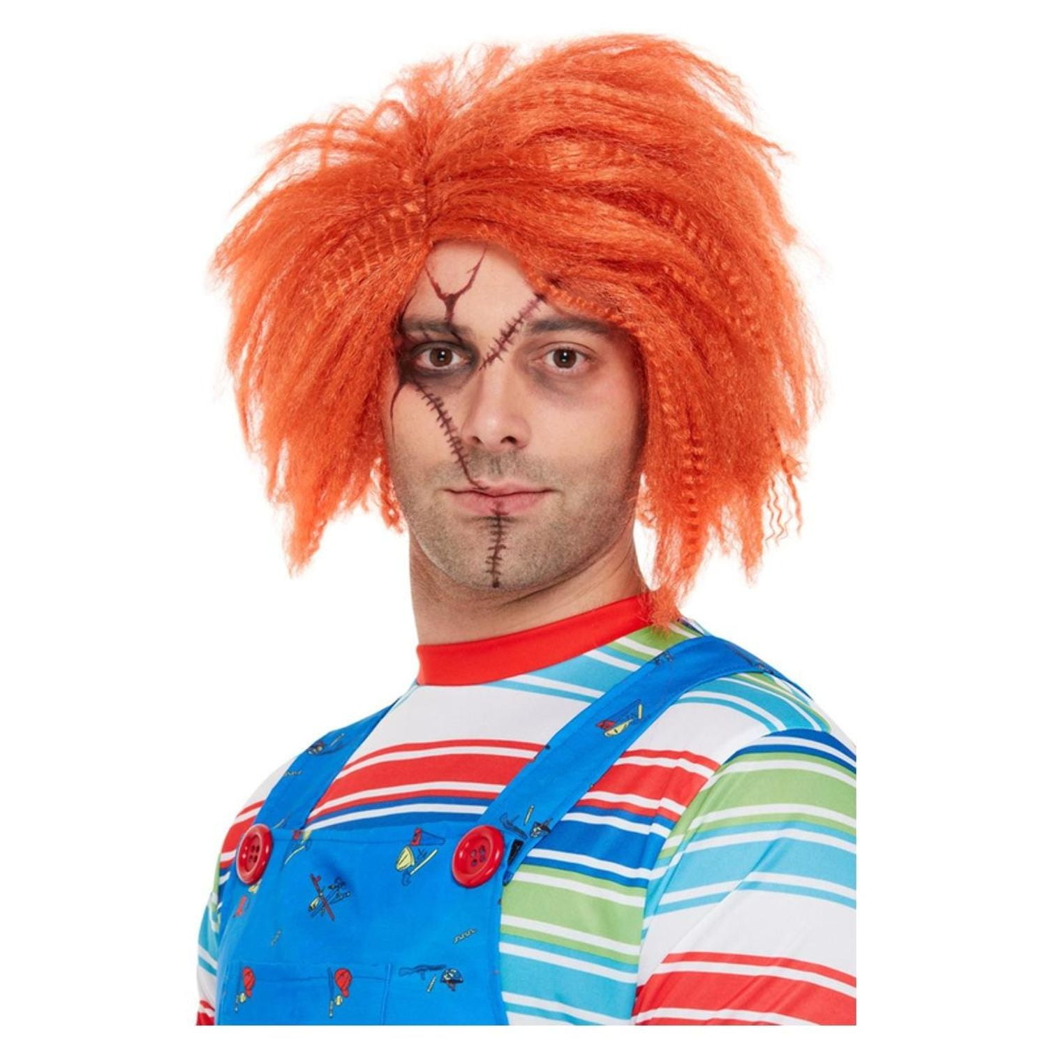 Click here for Chucky Adult Crimped Wig prices