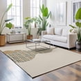 Area Rugs 4'x6'. Beige Gourd Carpet Runner Indoor Outdoor Rugs Home ...