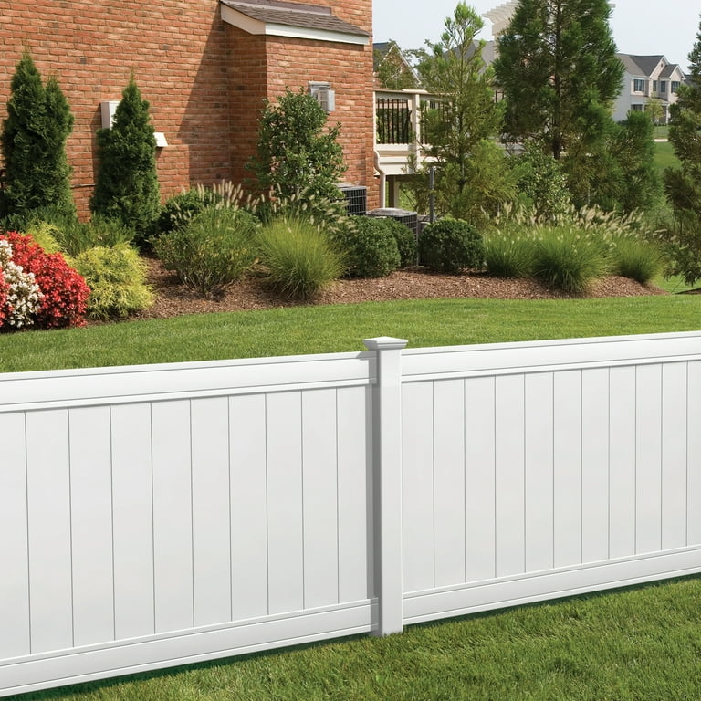 White Wooden Fence