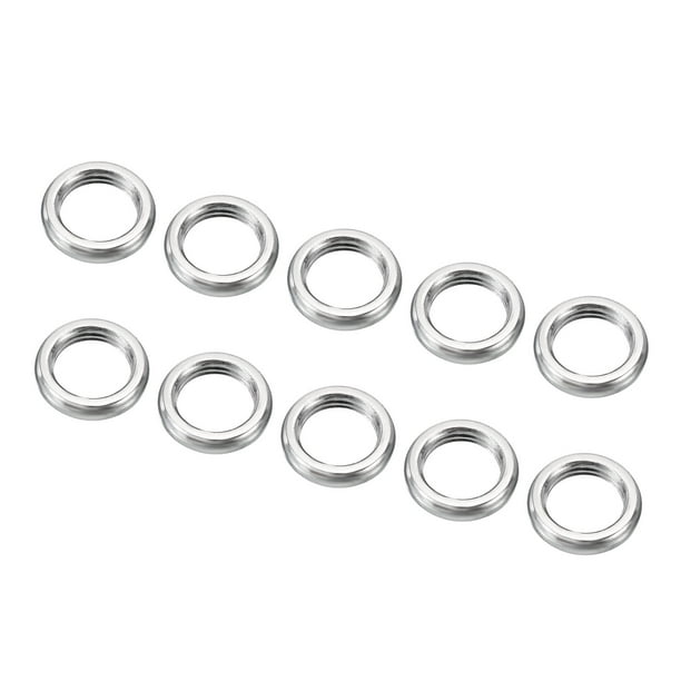 Uxcell M10 x 1mm Lamp Pipe Threaded Nuts Screw Bolts Thread Fasteners ...