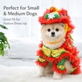Chinese New Year Dog Costume with Lion Dance Design, Warm Lunar New ...