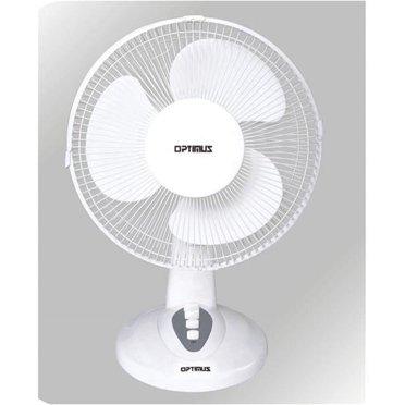 Optimus 18" Oscillating Stand Fan, White - Walmart.com