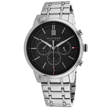 WATCH TOMMY HILFIGER STAINLESS STEEL BLACK BLACK MEN 1710391 - Walmart.com