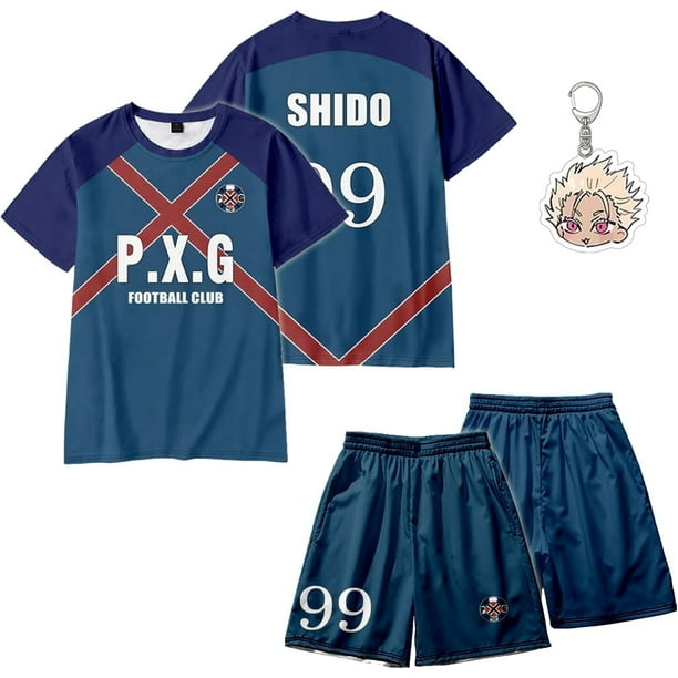 SodaMeow Blue Lock Jersey PXG/FC Barcha/Ubers/Manshine City Nagi Rin ...