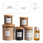 Writable Food Rotation Labels Prep Date Use by Permanment Adhesive 1 x ...