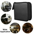 TSV Portable 40-Disc CD/DVD Storage Case Organizer with Zipper Closure ...