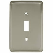 Brushed Nickel Switch Plates