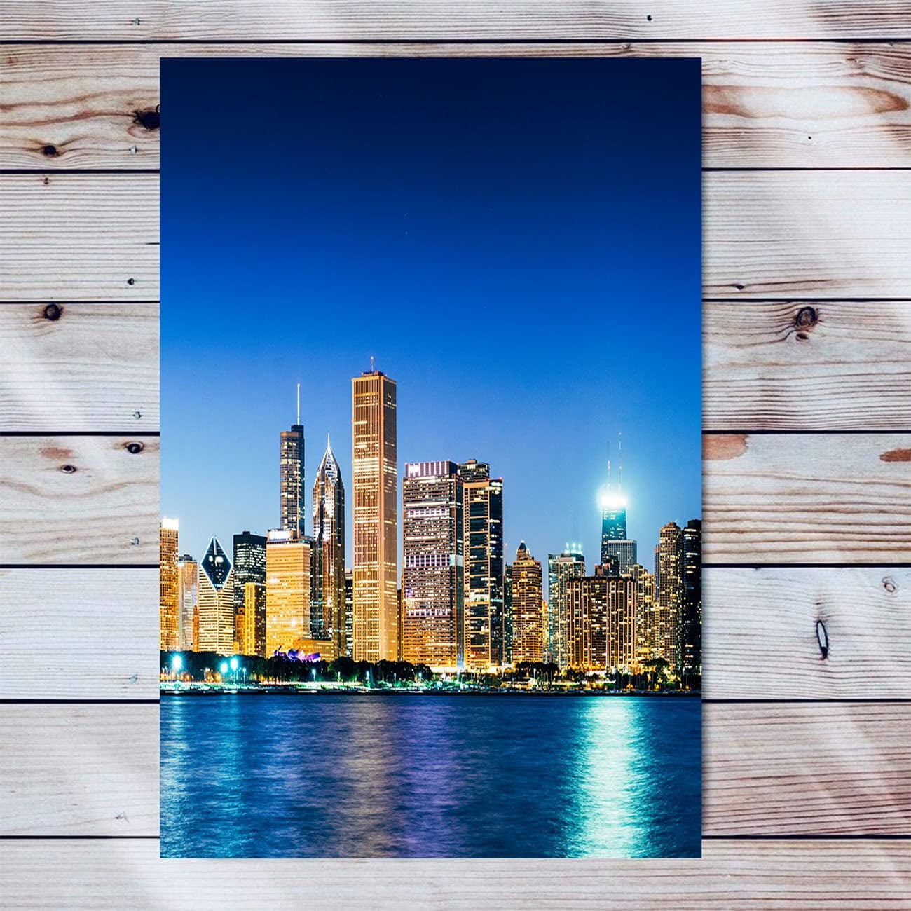 Chicago Skyline Art Canvas