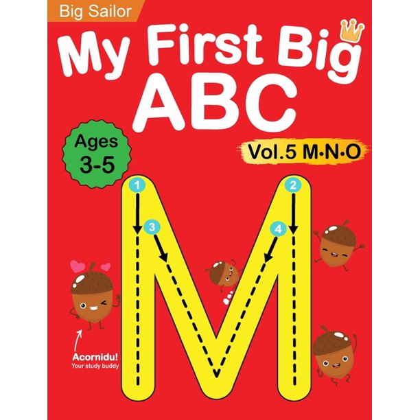 Preschool Workbook: My First Big ABC Book Vol.5 : Preschool Homeschool ...