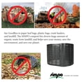 Expandable Backyard Outdoor Compost Bin with Stronger Longer Support ...