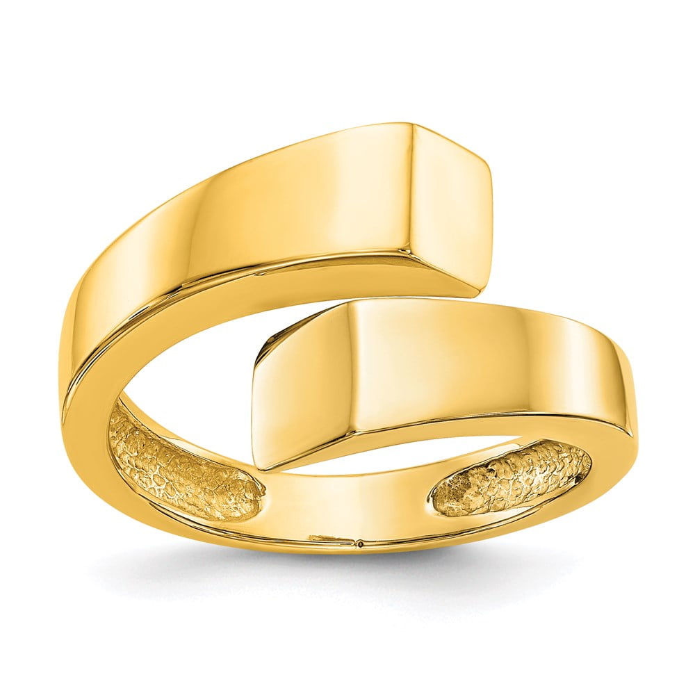solid-14k-yellow-gold-square-overlapping-ring-band-size-6-5-walmart