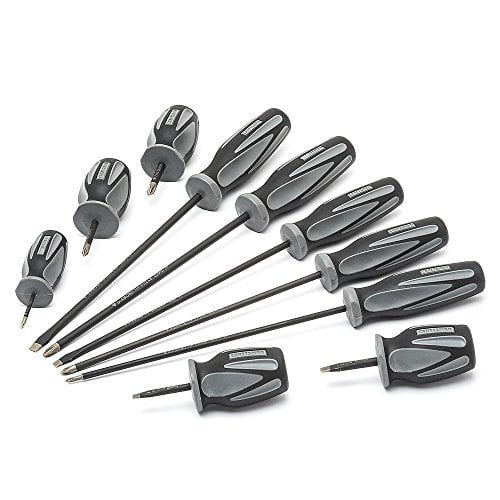 Craftsman Extreme Grip 10-Piece Diamond Tip Screwdriver Set, #50838 ...