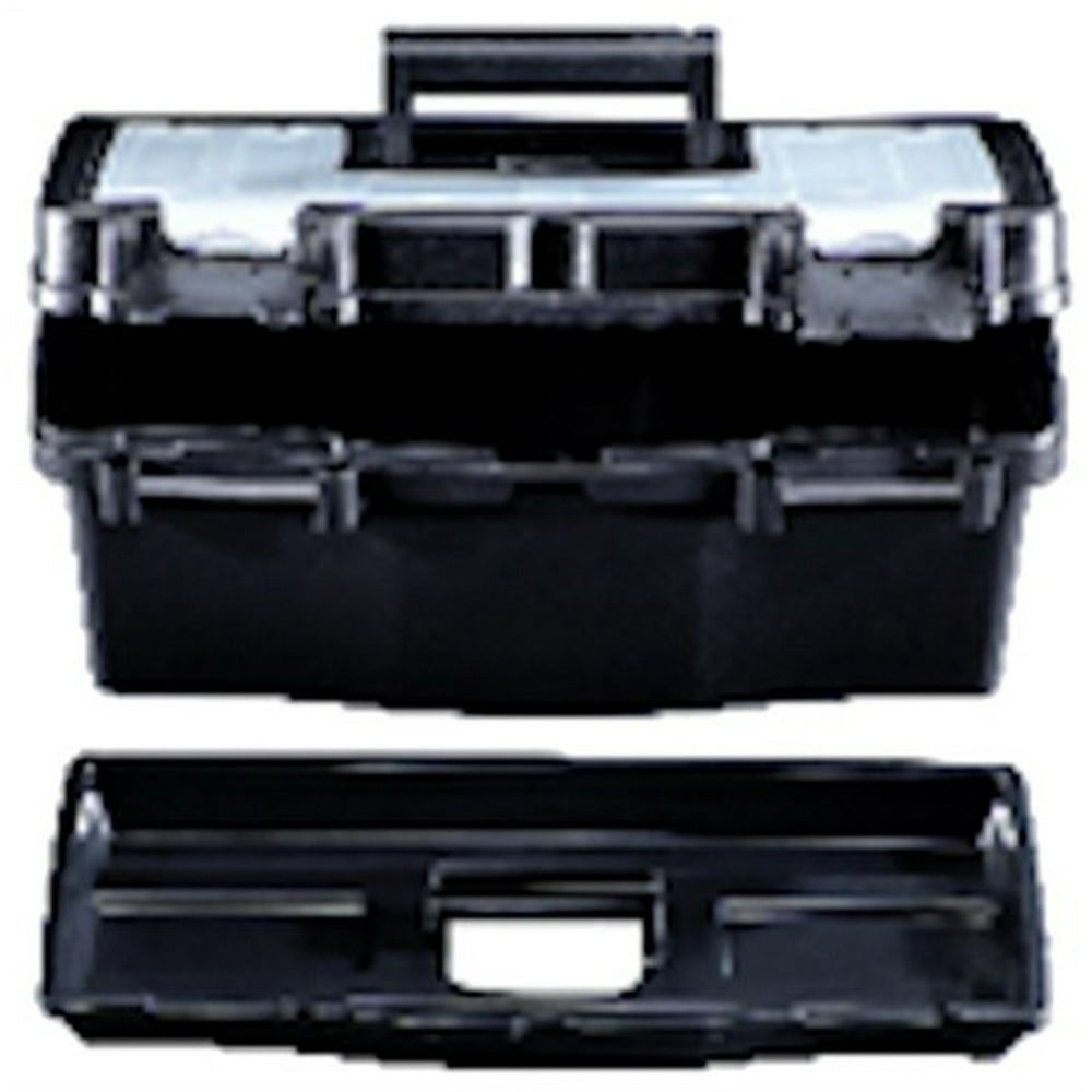 12" BLK Plas Tool Box - Walmart.com - Walmart.com