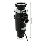 120V Black Feed Garbage Disposer, Food Waste Garbage Disposal, Garbage ...
