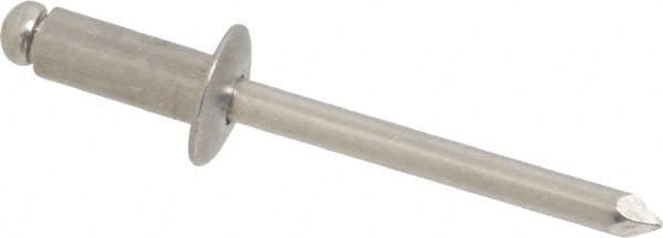 100 Count Marson 44283 Aluminum Open End Button Head Blind Rivets ...
