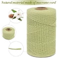 1mm Macrame Cord, 218 Yards Colored Cotton Cord 3 Strand Twisted String ...