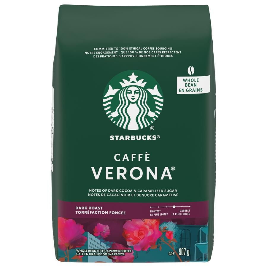 Click here for Starbucks Caffè Verona Dark Roast Coffee Whole Bea... prices