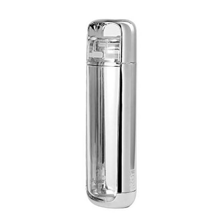 KOR ONE BPA Free Clear Reusable Water Bottle I Chrome I 750mL I 25 Oz I ...