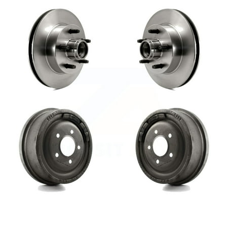 Front Rear Disc Brake Rotors Drums Kit For Ford Ranger Mazda B2500 ...