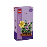 "LEGO Flower Trellis Display, 440pcs Floral Spring Decor, 7""x7""x2 ...