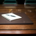Chocolate Brown Leatherette 20 x 16 Conference Table Pad - Walmart.com