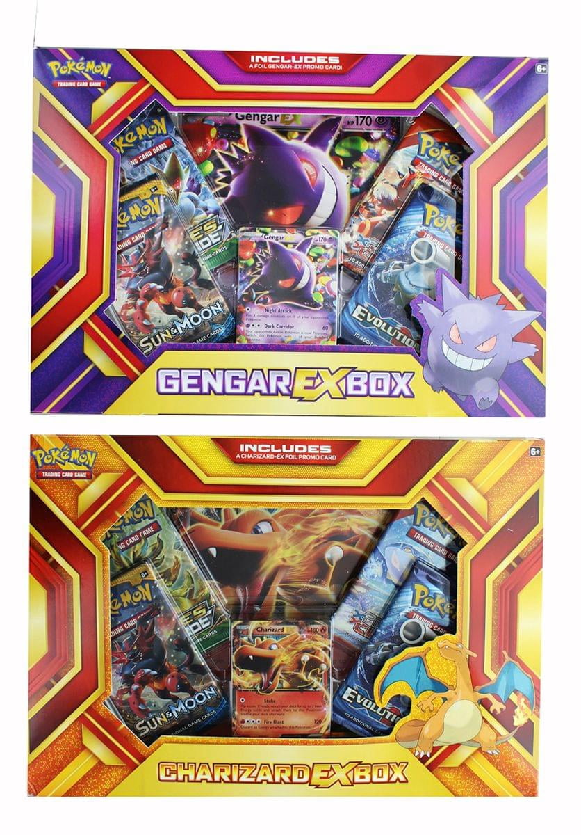 Pokemon Trading Card Game 2 Pack Charizard Ex Box Gengar Ex Box Pokemon Trading Card Game 2 Pack Charizard Ex Box Gengar Ex Box