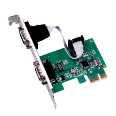 axGear High Speed 2 Port RS-232 RS232 Serial Port COM to PCI-E PCI ...
