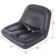Garden Tractor Seat With Slide Rails, Thoughtful Drain Hole, Compatible ...