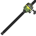 Zebco Big Cat Spincast Reel & Rod Combo, 8-Foot Fiberglass, Pre-Spooled ...