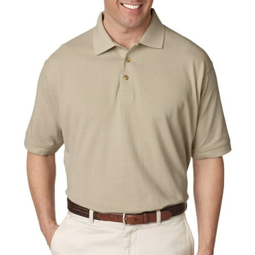 UltraClub Men's Classic Platinum Polo - Walmart.com