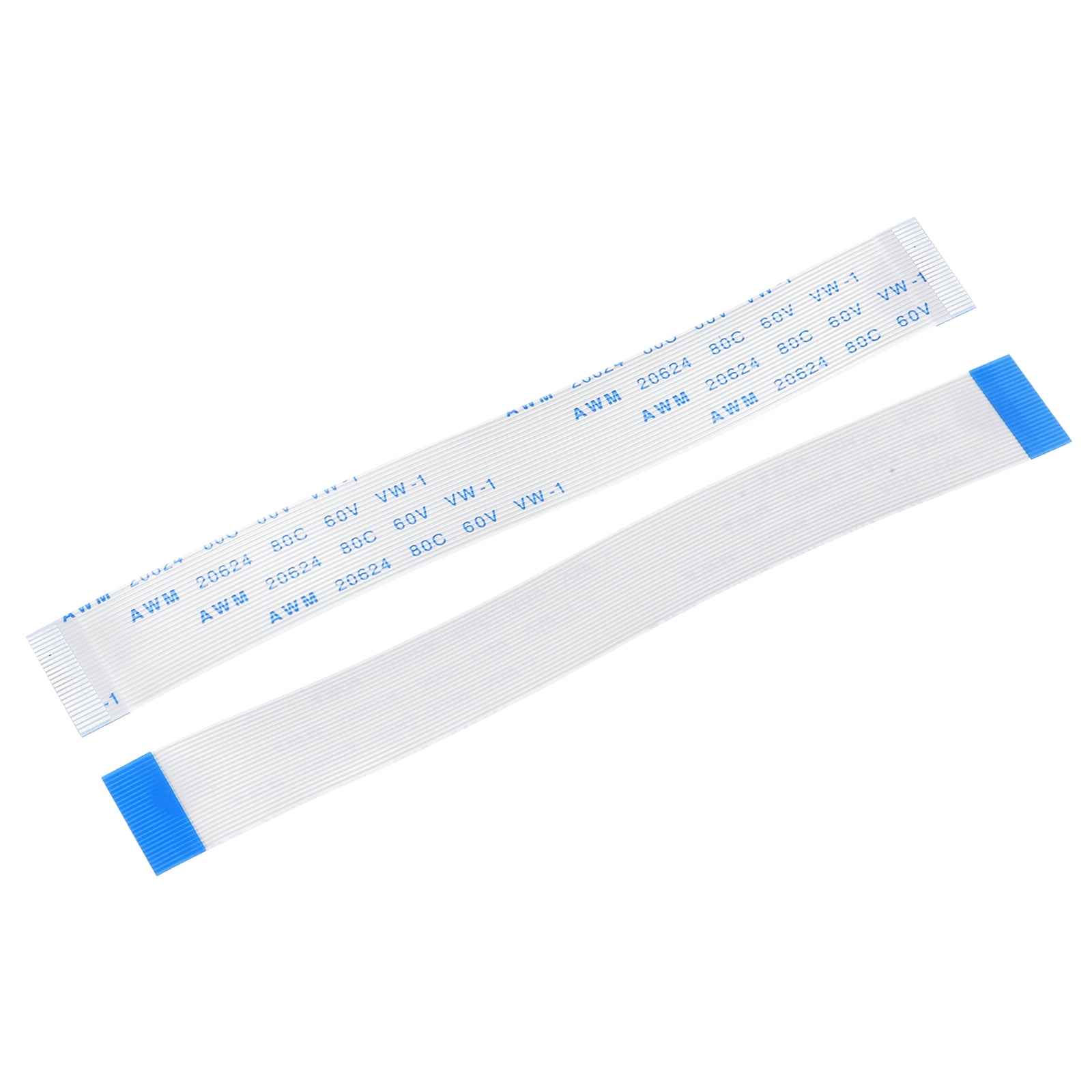 Uxcell 3.94'' 24 Pins FFC FPC Flat Flexible Cable(A Type) for LCD ...