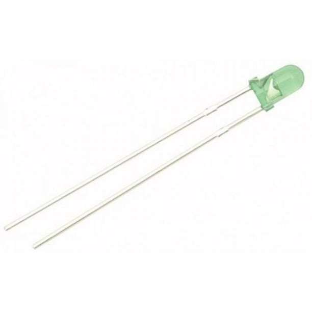 Steren LED 3MM Light Green - Walmart.com