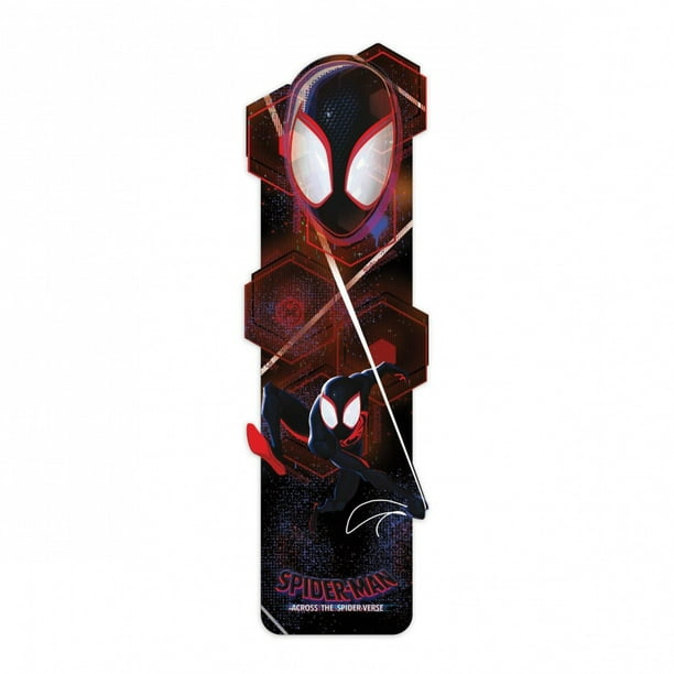 Spider-Man Across The Spider-Verse Miles Morales Shapemark Bookmark ...