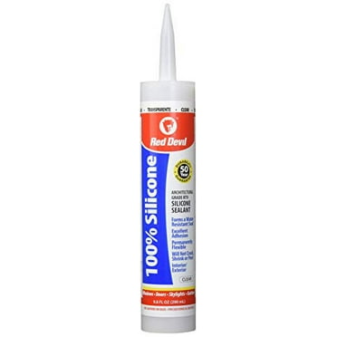 Red Devil 0826KB Silicone Shield 1 Hour Shower Clear 9 oz - Walmart.com