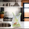 X-Shaped Garbage Bag Holder, Foldable Floor Stand, Trash Organizer For ...