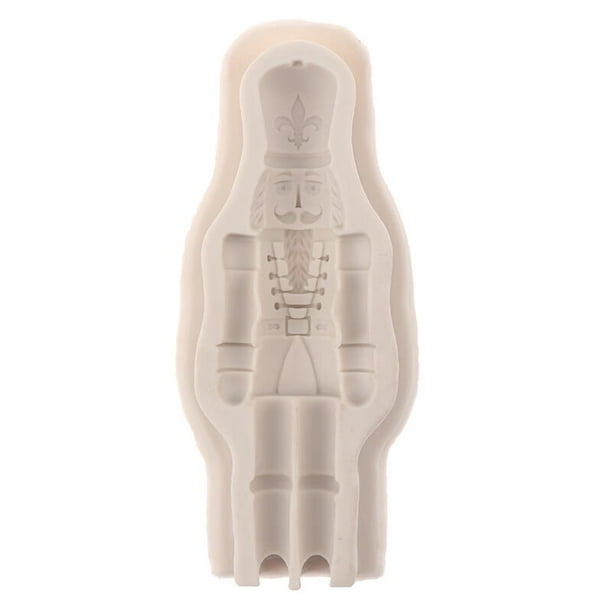 POINTERTECK Nutcracker Solder Silicone Mold Sugarpaste Candy Chocolate ...