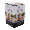 Mainstays Ultrasonic Aroma Diffuser 100ml Wood and White Cool Mist, LED ...