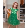 Arshiner Toddler Tutu Dress Girls Rainbow Tulle Dresses Ruffle Tiered ...