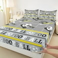 Feelyou Cartoon Football Kids Queen Sheet Sets, Soccer Sports Lover ...