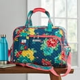 The Pioneer Woman Floral Quilted Weekender Tote Bag with Storage ...