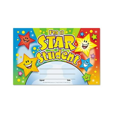 Trend Kindergarten Certificate Owl-Stars! - Walmart.com
