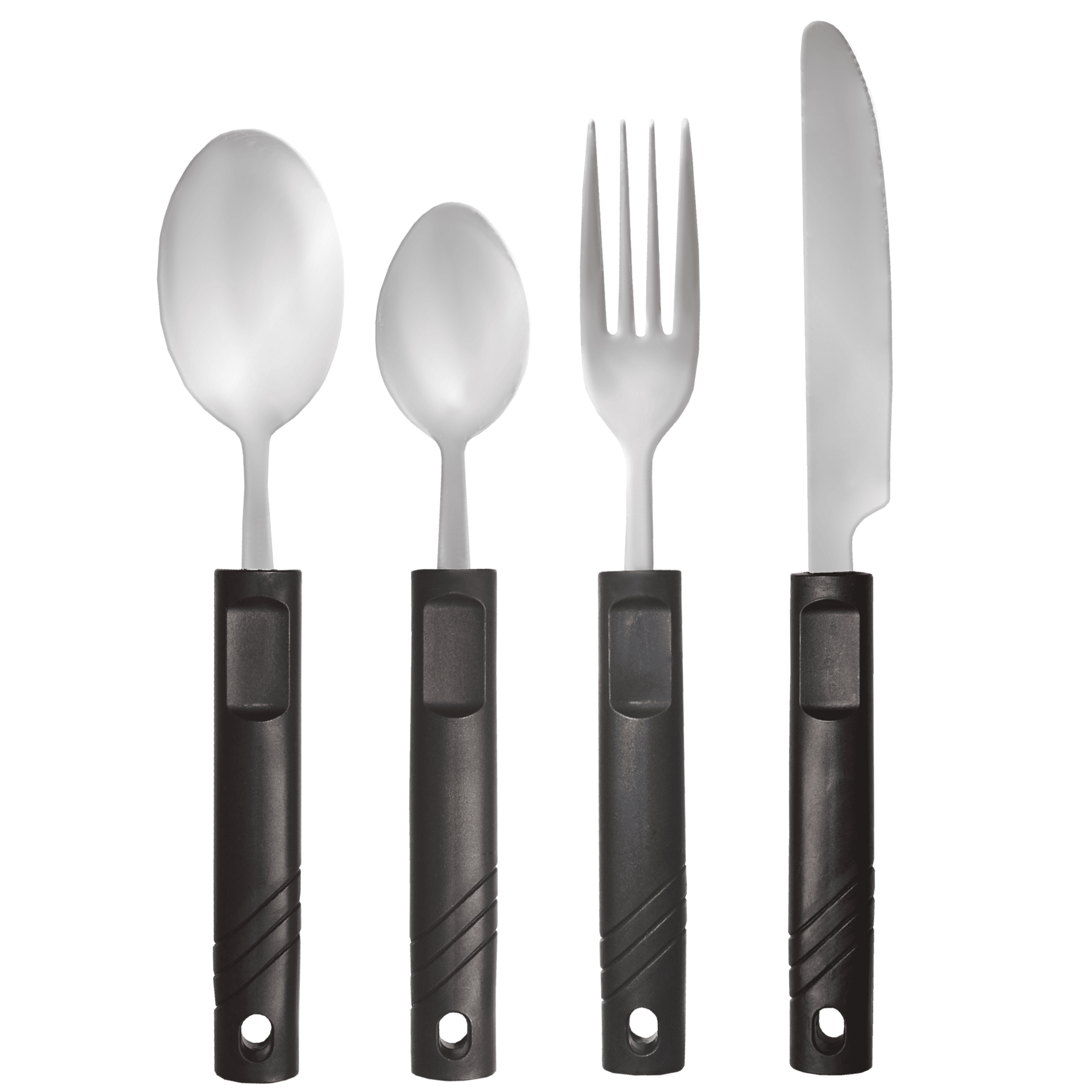 Utensil Set with Lightweight Plastic Handles - Walmart.com