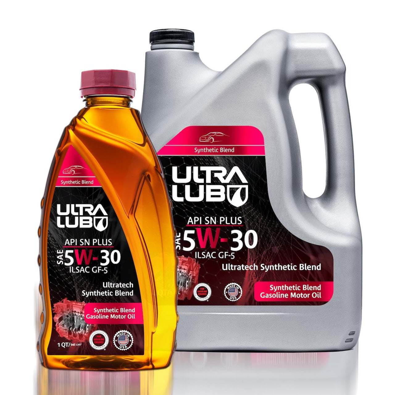 Ultra1Plus SAE 5W 30 Synthetic Blend Motor Oil API SP ILSAC GF 5